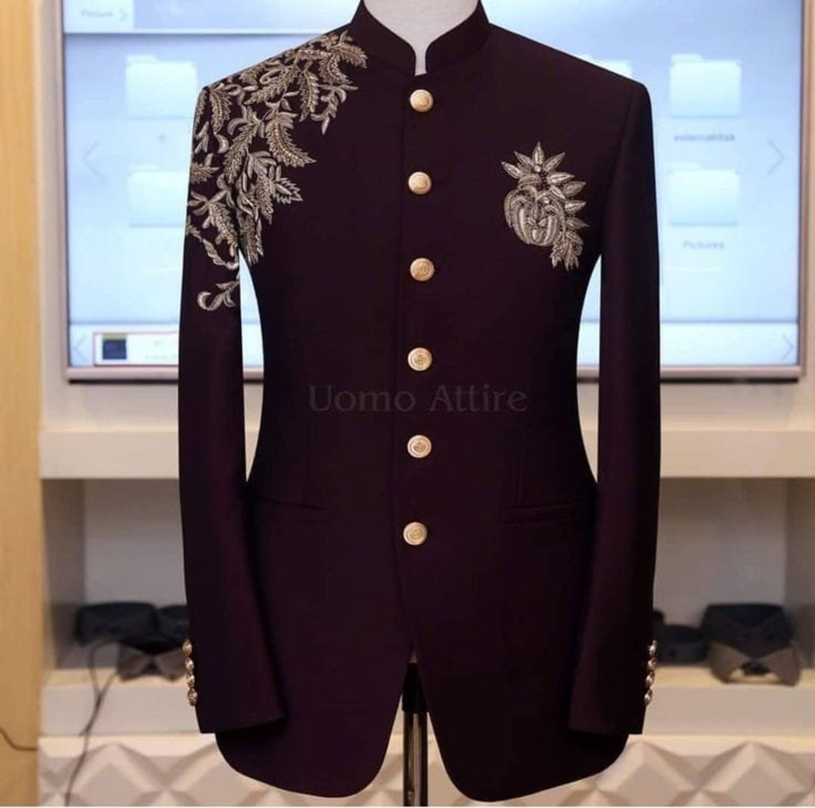 Desginer Suit Tr Fabric 2 Pices for Men - Etsy