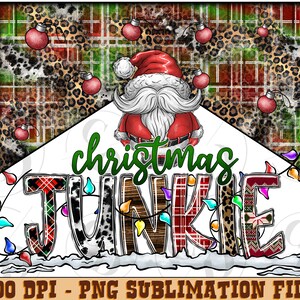 Christmas Junkie Gnome Png Sublimation Design, Christmas Png,santa Png ...