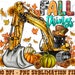 Fall Things Png, Backhoe Loader Png, Fall Png, Pumpkin Png, I Dig Fall ...