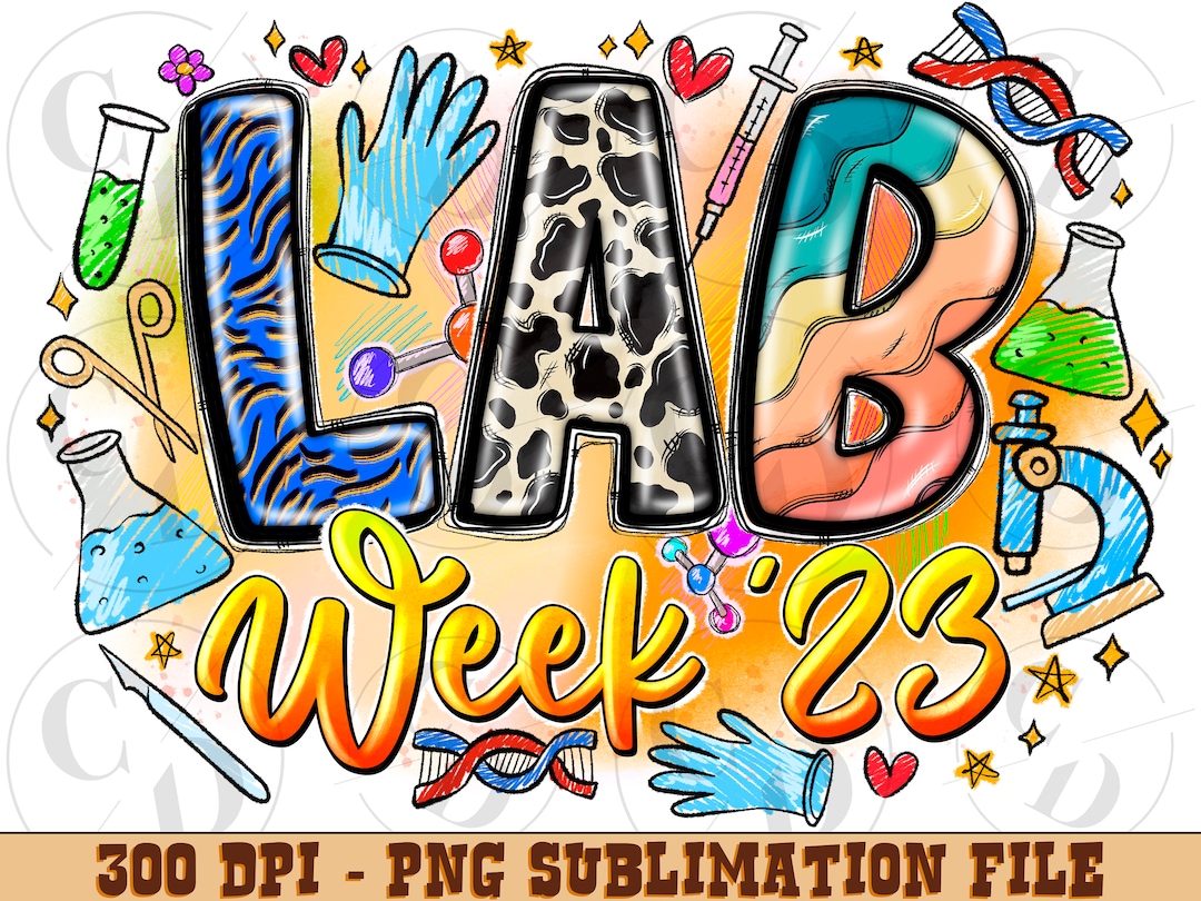 Lab Week 2023 Png, Lab Tech Png, DNA, Laboratory Technician Png ...