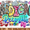 Medical Records SVG | Medical Svg Cut File | Health Information ...