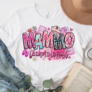 Mammography Tech Sublimation PNG Design, Mammogram, Mammo Png ...