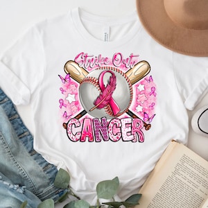 Breast Cancer Png, Strike Out Breast Cancer, Pink Ribbon Baseball Png, Baseball Breast Cancer ...