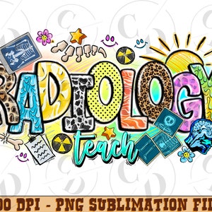 Radiology Tech Png Sublimation Design, Radiology Png, Radiology Tech ...