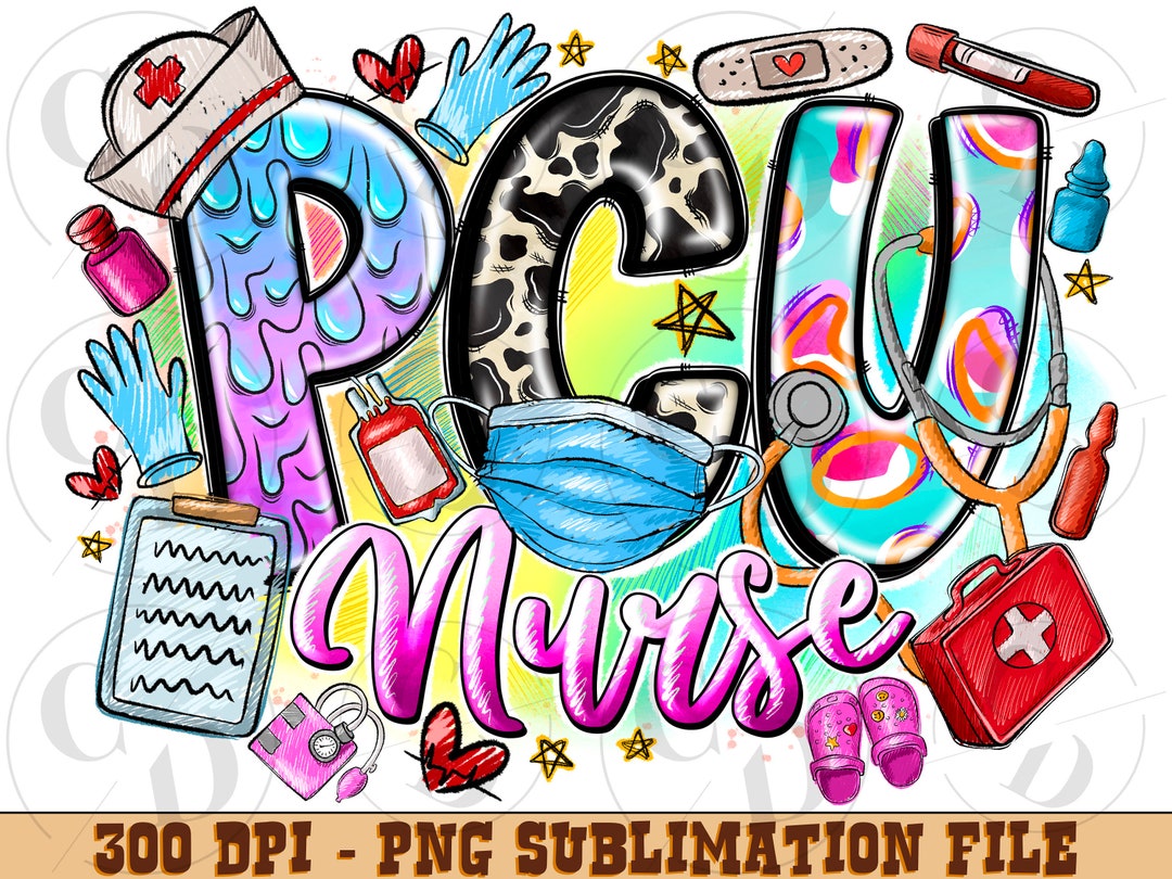 PCU Progressive Care Unit Png Sublimation Design Download, Western PCU ...