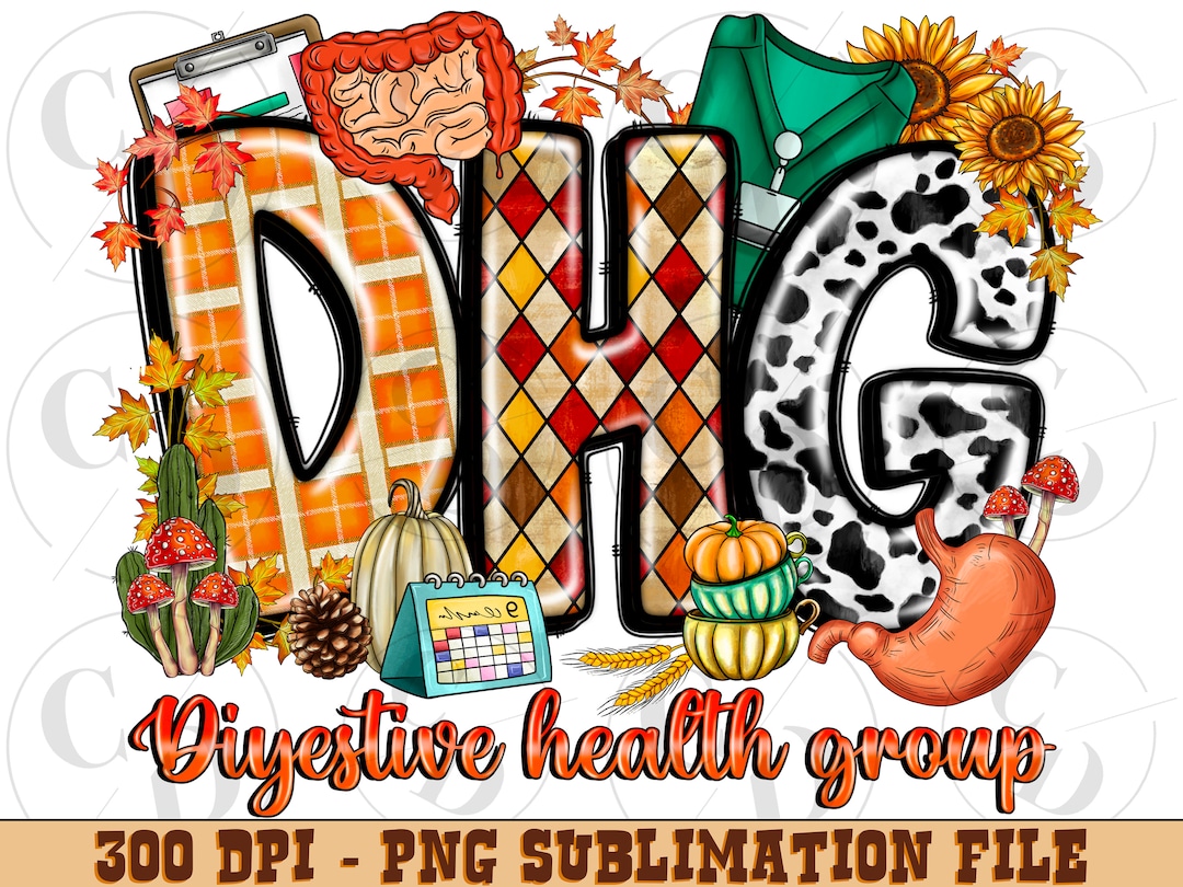 Digestive Health Halloween Png Sublimation Design Download ...