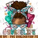 Messy Bun Nurse Life Png Sublimation Design Messy Bun Girl - Etsy