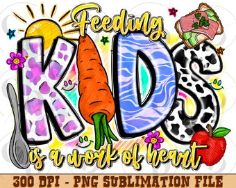 Feeding Kids is A Work of Heart Png, Cafeteria Worker, Student ...