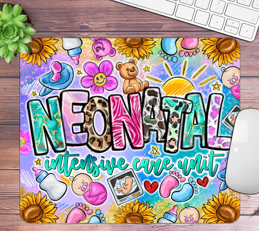 Neonatal Intensive Care Unit Mouse Pad, Leopard Nurse Design (digital ...