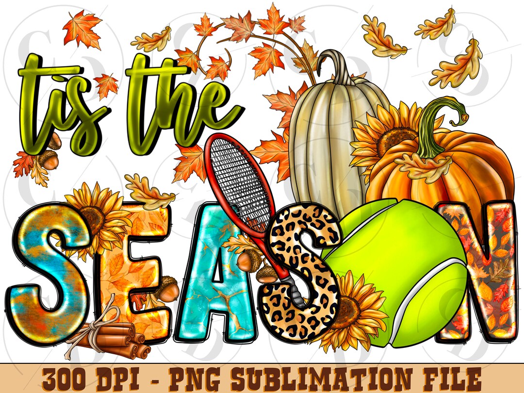 Tis the Season Png, Softball PNG, Fall PNG, Leopard Pumpkin Png,season ...