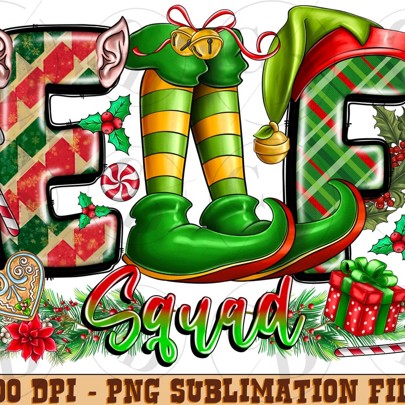 Elf Squad Svg - Etsy