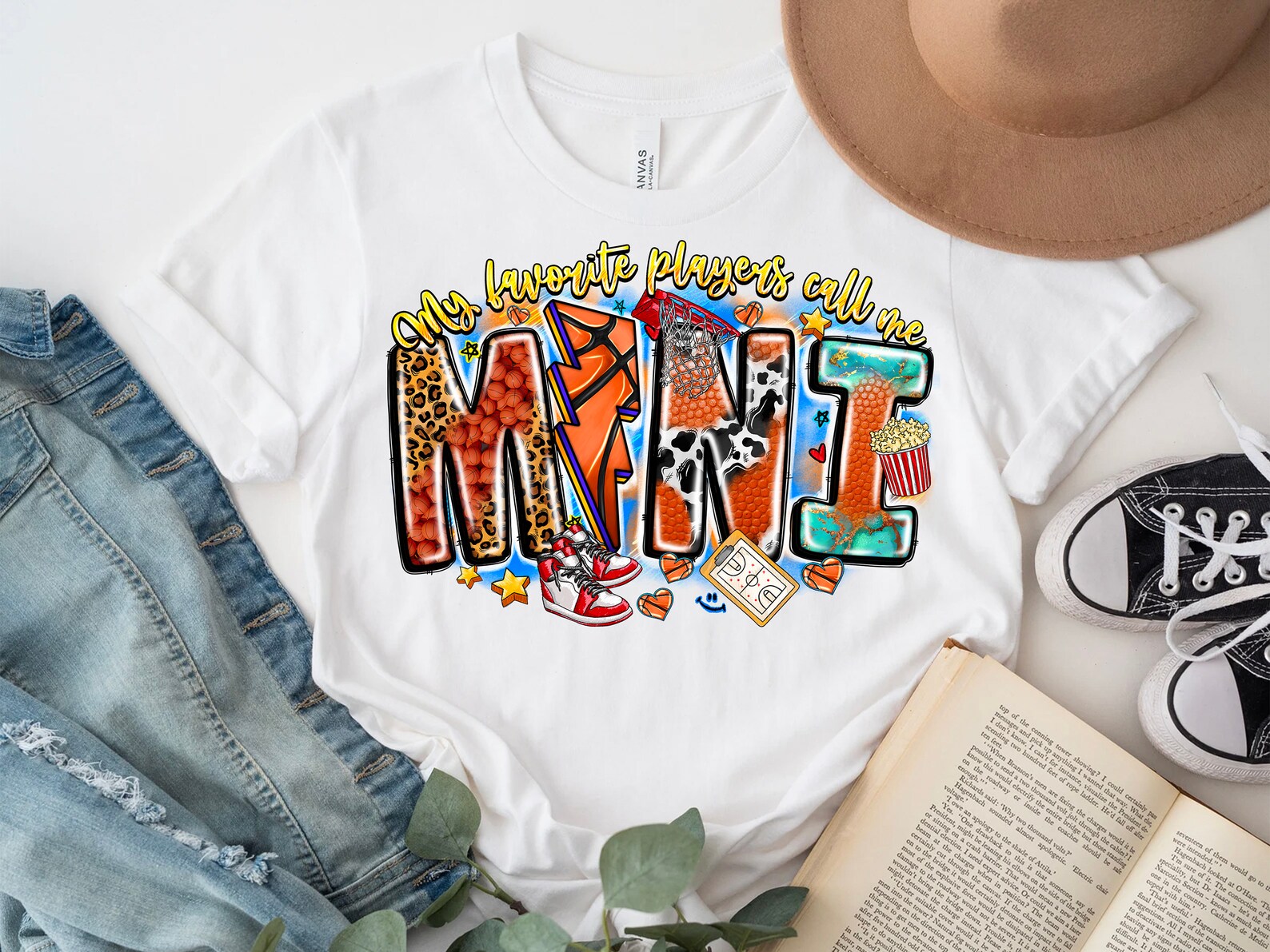 Basketball Mini Png Sublimation Design Download,my Favorite Players ...