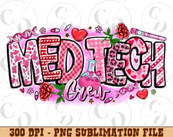 Med Tech Crew Png Sublimation Design Download, Nurse Life Png, Medical ...