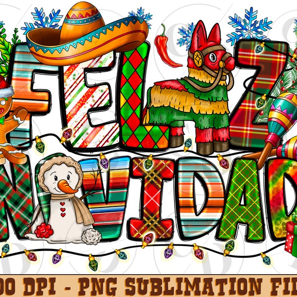 Feliz Navidad - Etsy