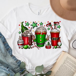 Elf Drink Png, Coffee Png, Merry Christmas, Elf Png, Christmas Drinks ...