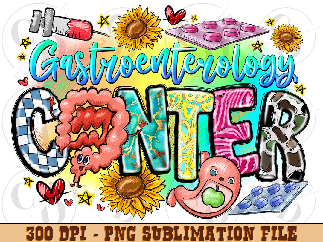 Gastroenterology Center Png Sublimation Design Download, Nurse Life Png ...