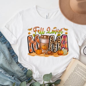 Fall Lovin' Mama Png, Sublimation Design, Western Thanksgiving Png ...