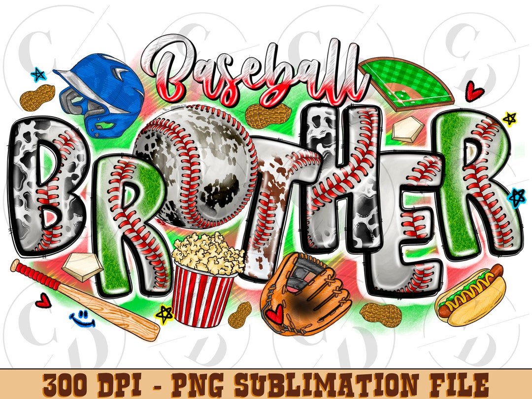 Baseball Brother, Baseball Clipart, Transparent PNG File for ...