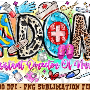 Western ADON Png Sublimation Design Download, Assistant Director of ...