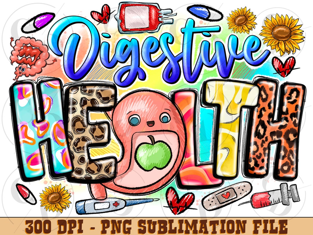 Digestive Health Png Sublimation Design Download, Gastroenterology Png ...