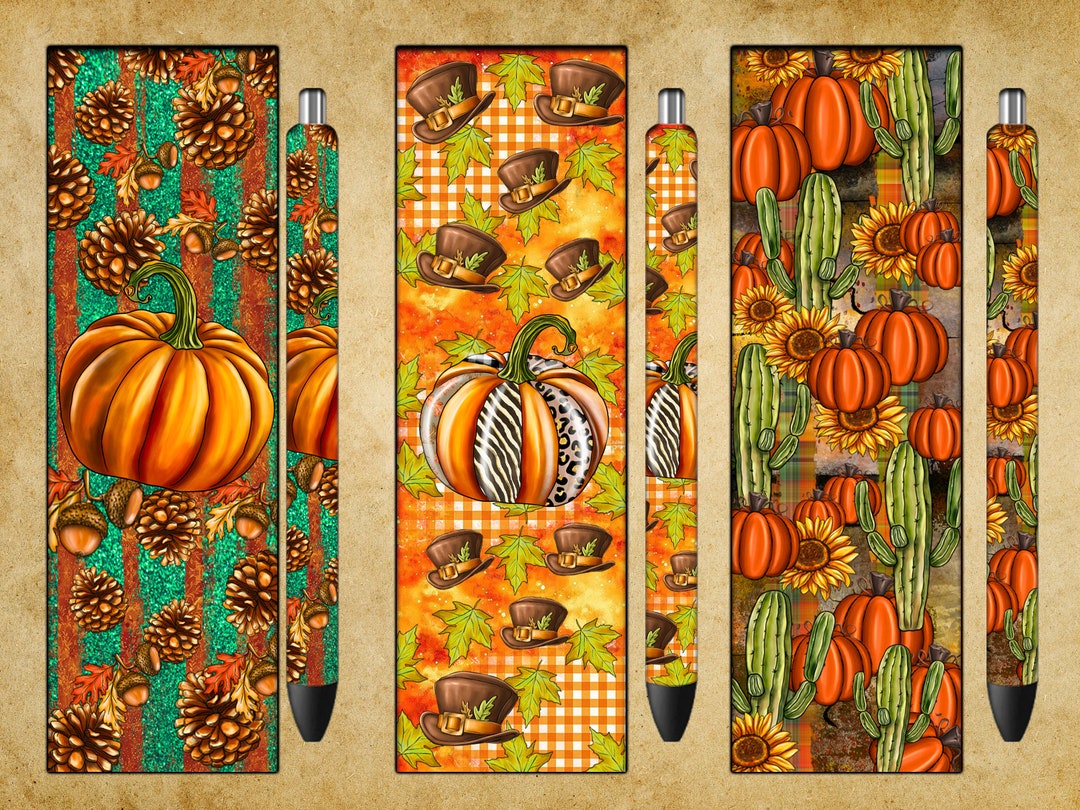 Western Fall Pen Wrap Png Sublimation Design, Fall Png, Fall Gnomes Png ...