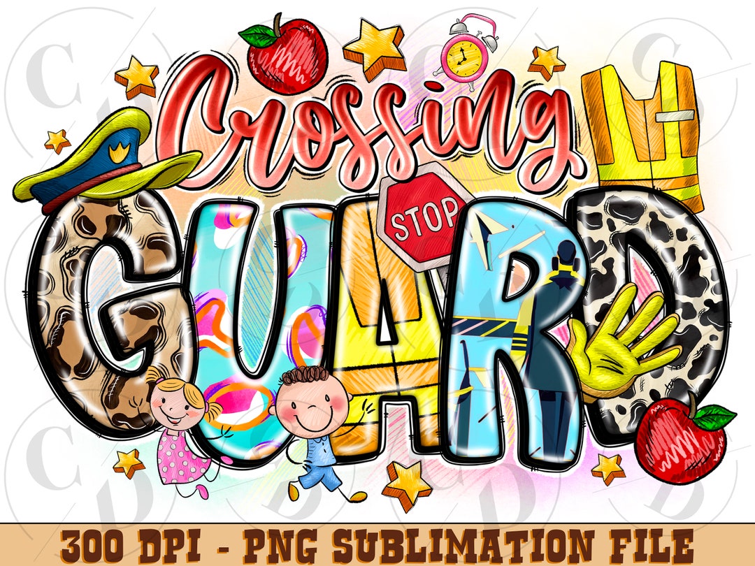 School Crossing Guard PNG, Sublimation Design (digital Download) - Etsy