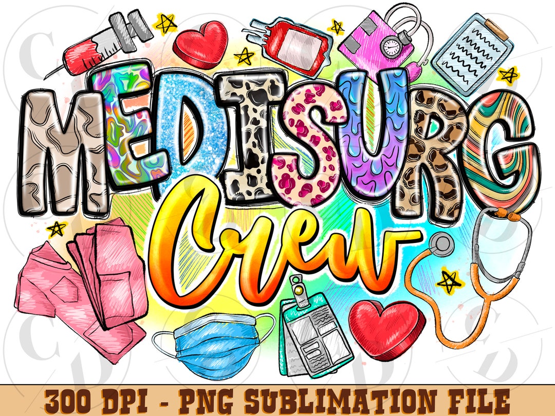 Med-surg Nurse Png, Med Serg Crew Png, Western Nurse Png, Nurse Png, Sublimate Designs Download ...