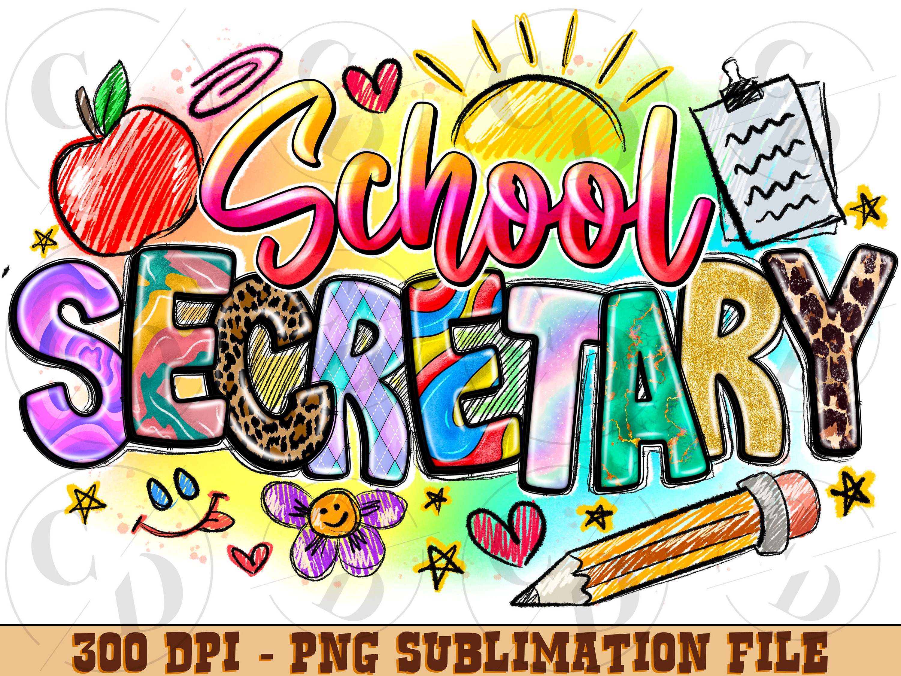 School Secretary Clipart