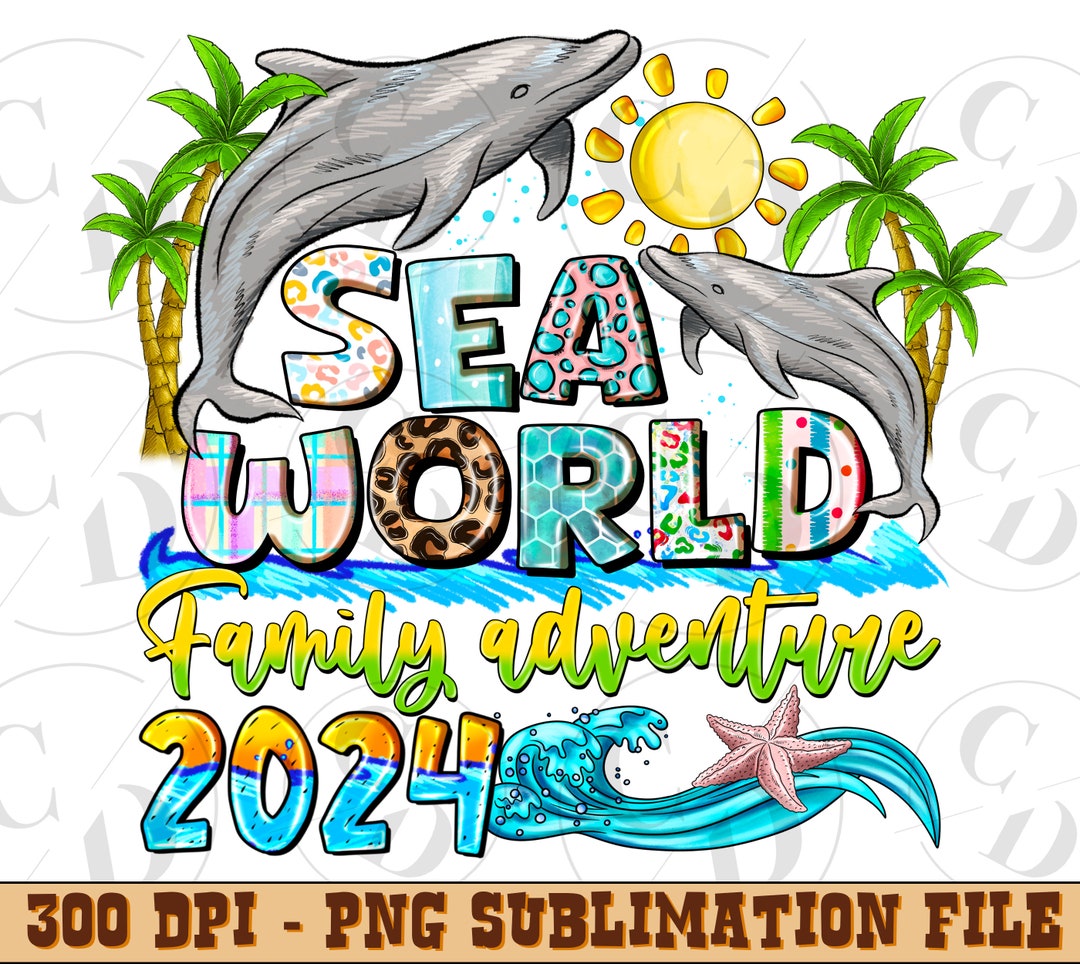 Sea World Family Adventure PNG, 2024 Cruise Trip (instant Download) - Etsy