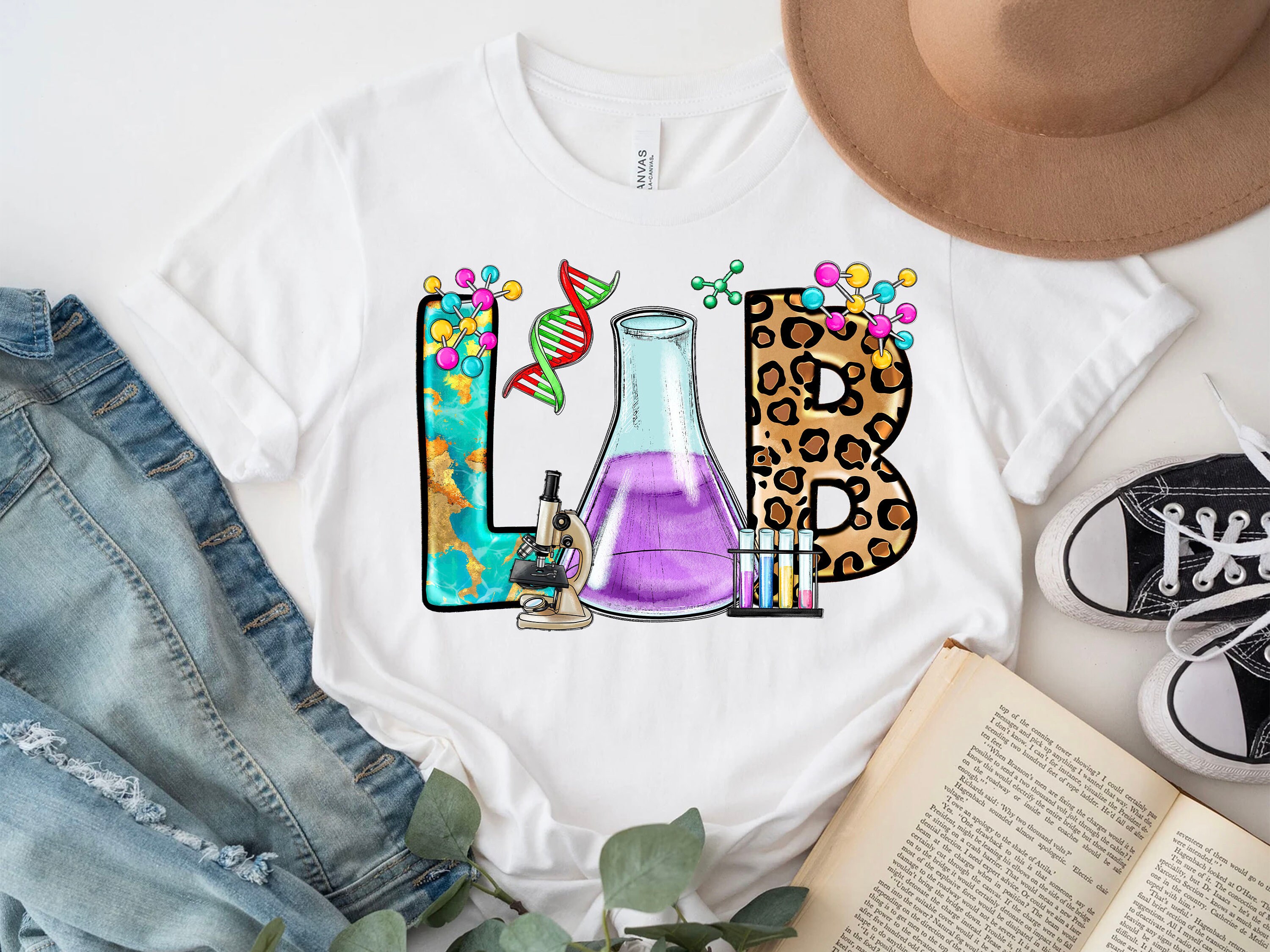 Laboratory Life PNG, Science Lab Sublimation Design (digital Download ...