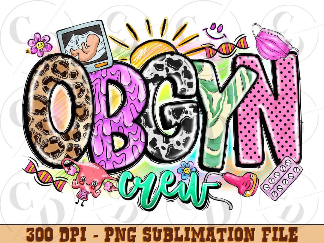 Cardiology Crew Png, Valentine Obgyn Sublimation Design Png ...