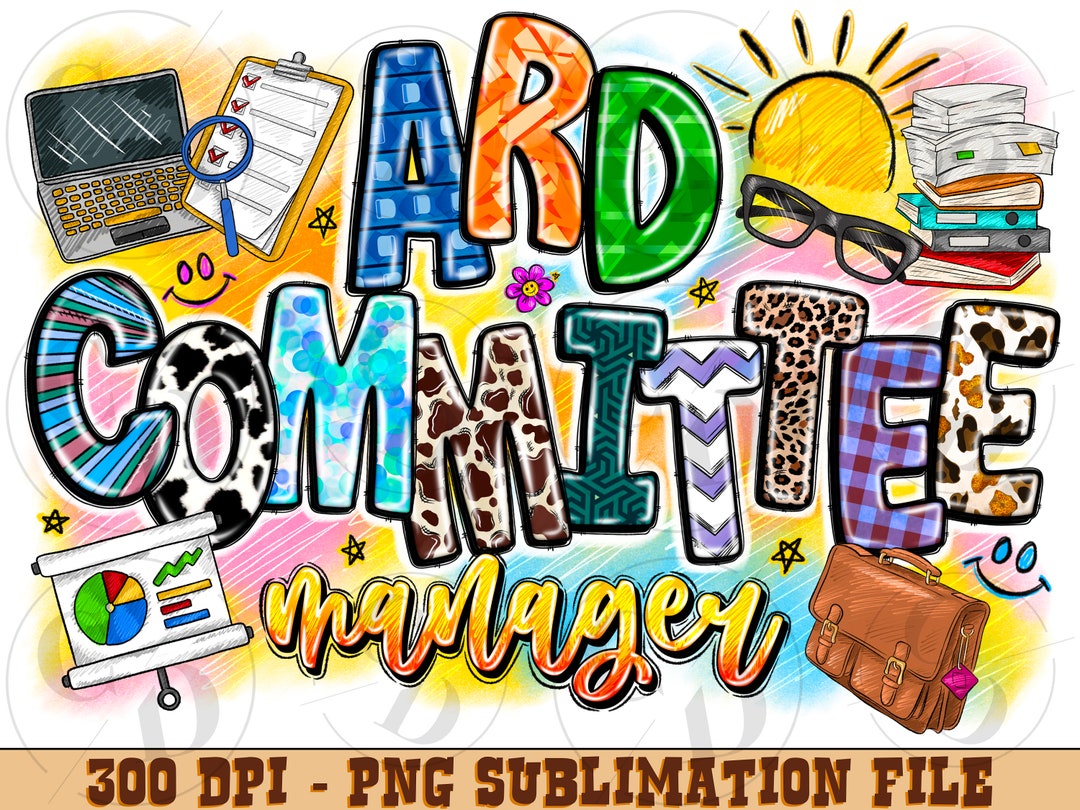 ARD Committee Manager Png, Manager Design Sublimation Designs,office ...