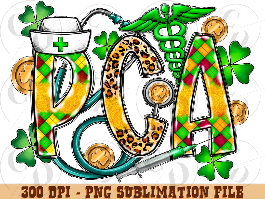 St. Patrick's Day PCA Png Sublimation Design Download,happy St. Patrick ...