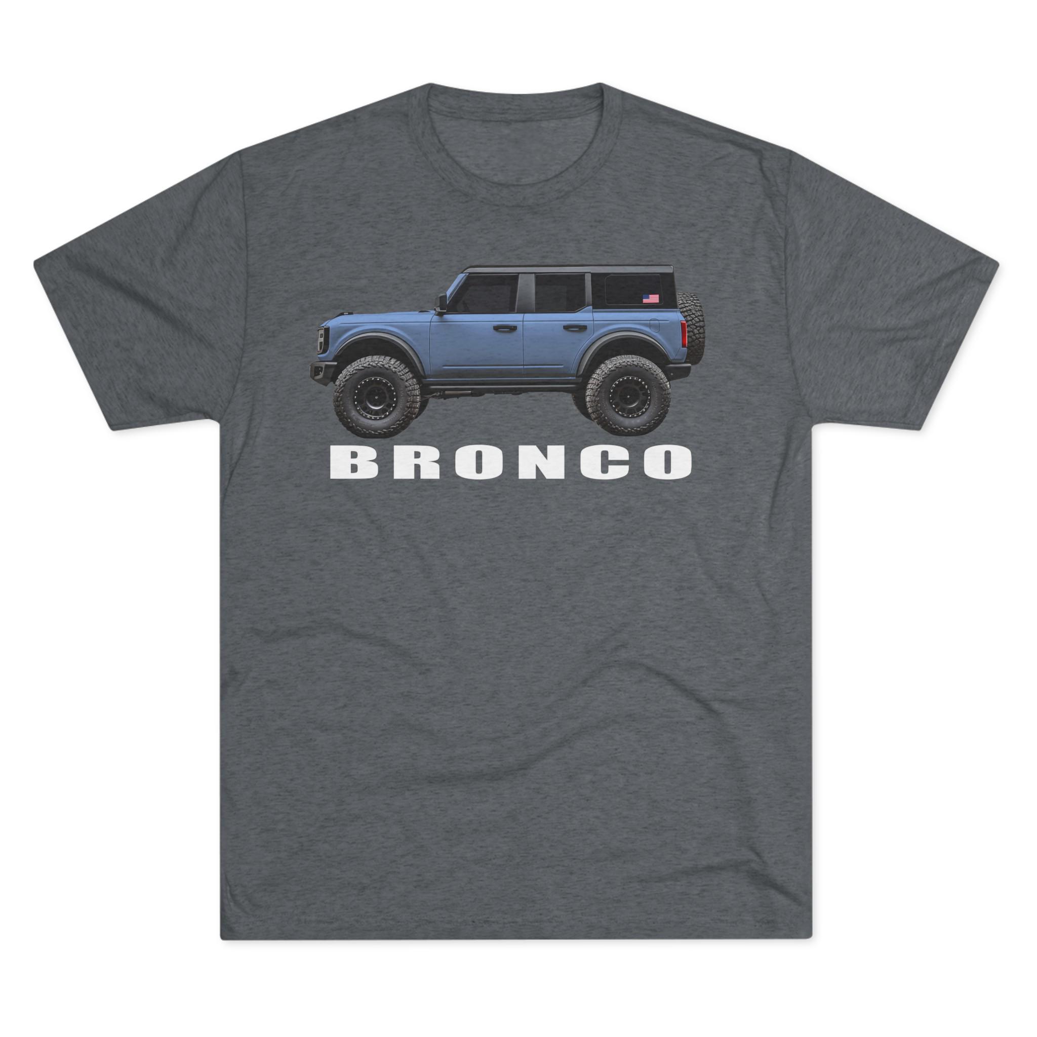 Ford Bronco Shirt, Bronco Paint Color, Azure Gray Metallic Tri Coat - Etsy