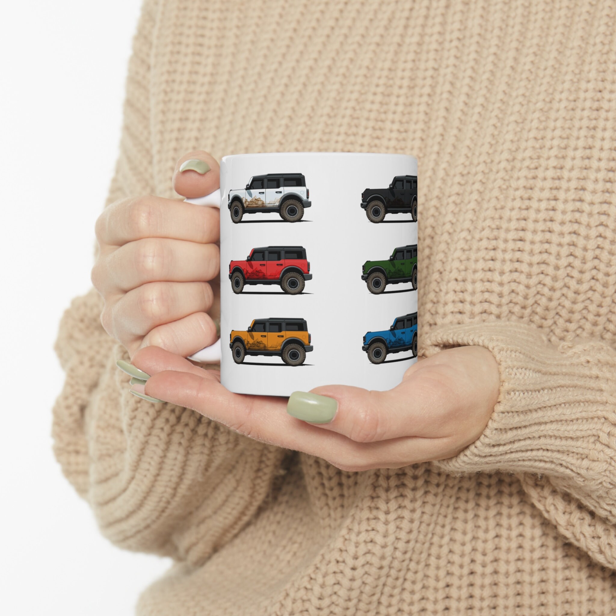 Ford Bronco Paint Colors - Ceramic Mug 11oz - Etsy