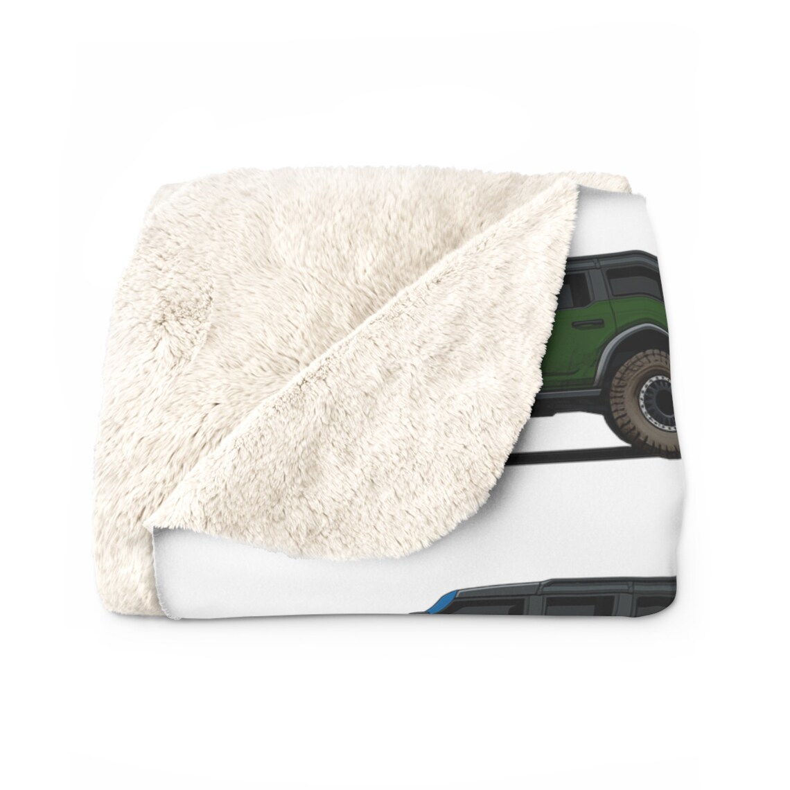Ford Bronco Blanket Fleece Bronco Paint Colors - Etsy