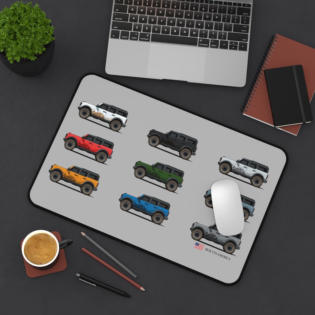 Ford Bronco Built in America - Desk Mat and Mouse Pad - Etsy