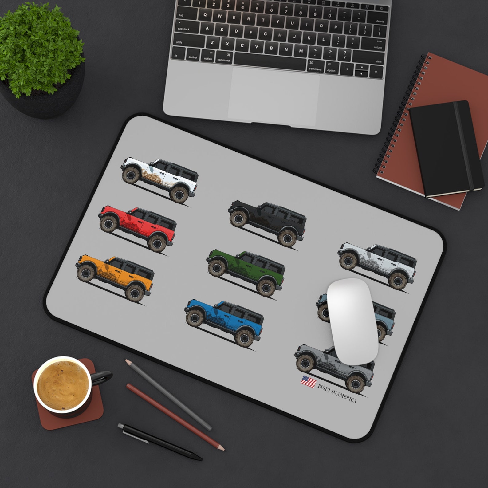 Ford Bronco Built in America - Desk Mat and Mouse Pad - Etsy