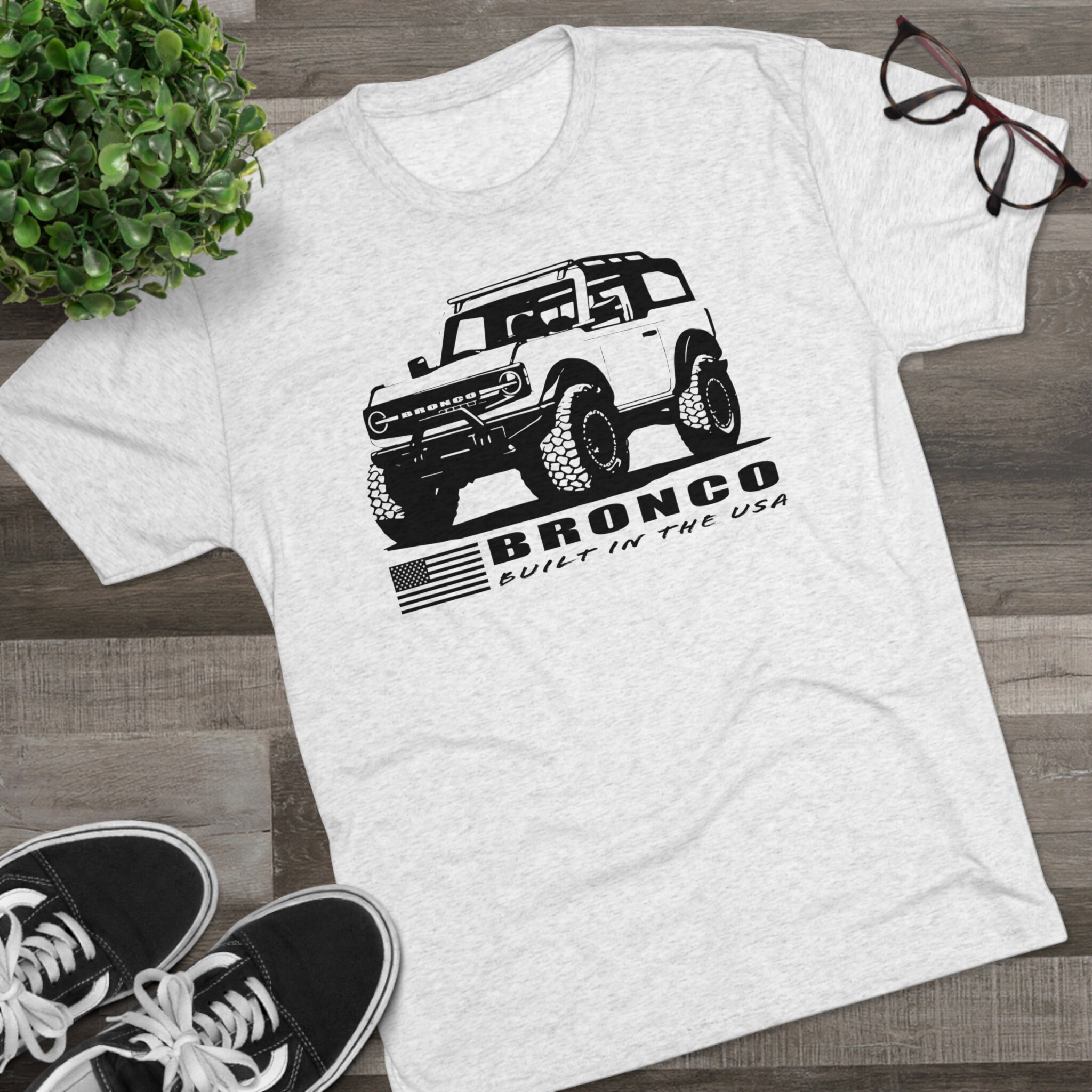 Ford Bronco Shirt Built in the USA Short Sleeve - Etsy