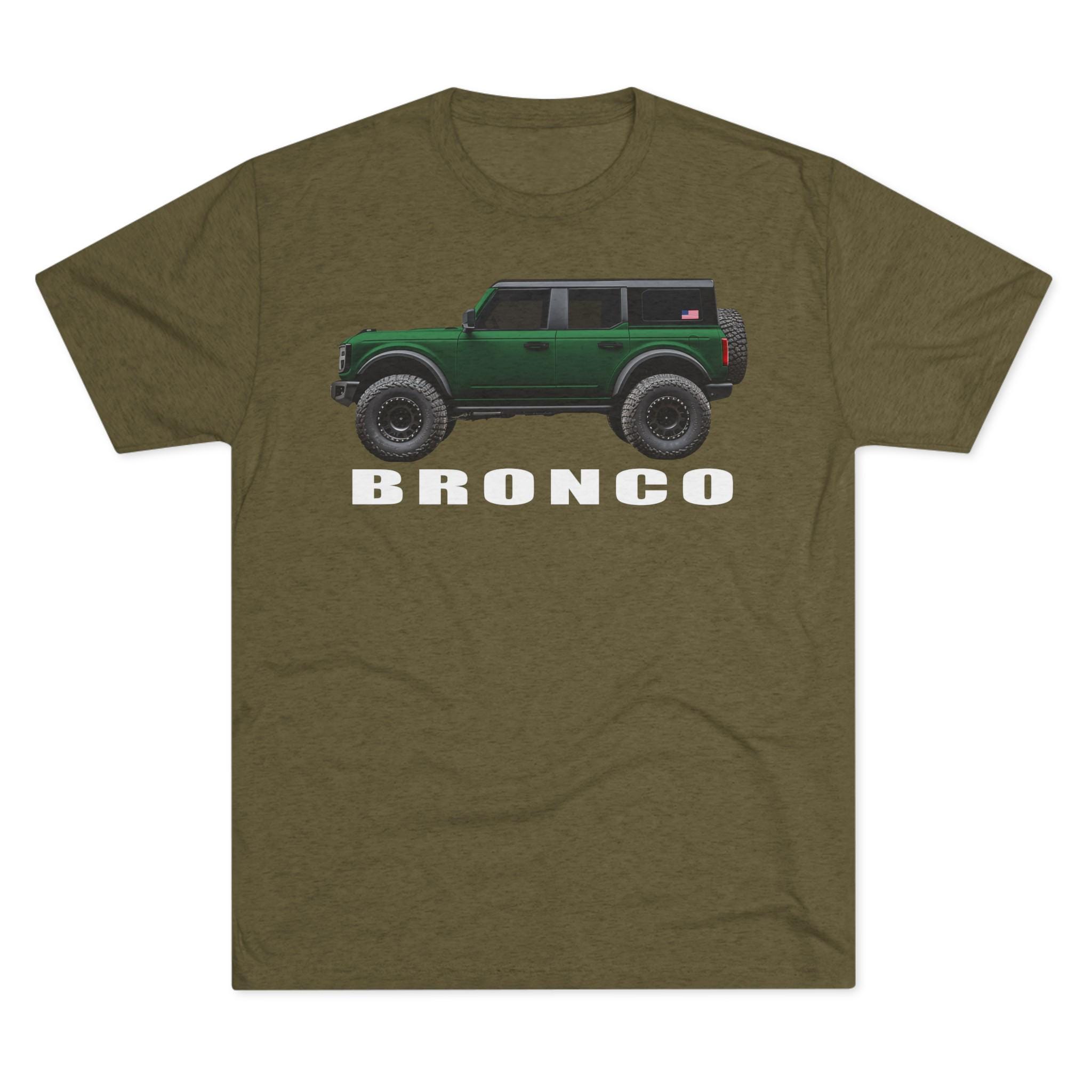 Ford Bronco Shirt, Bronco Paint Color, Eruption Green Metallic - Etsy
