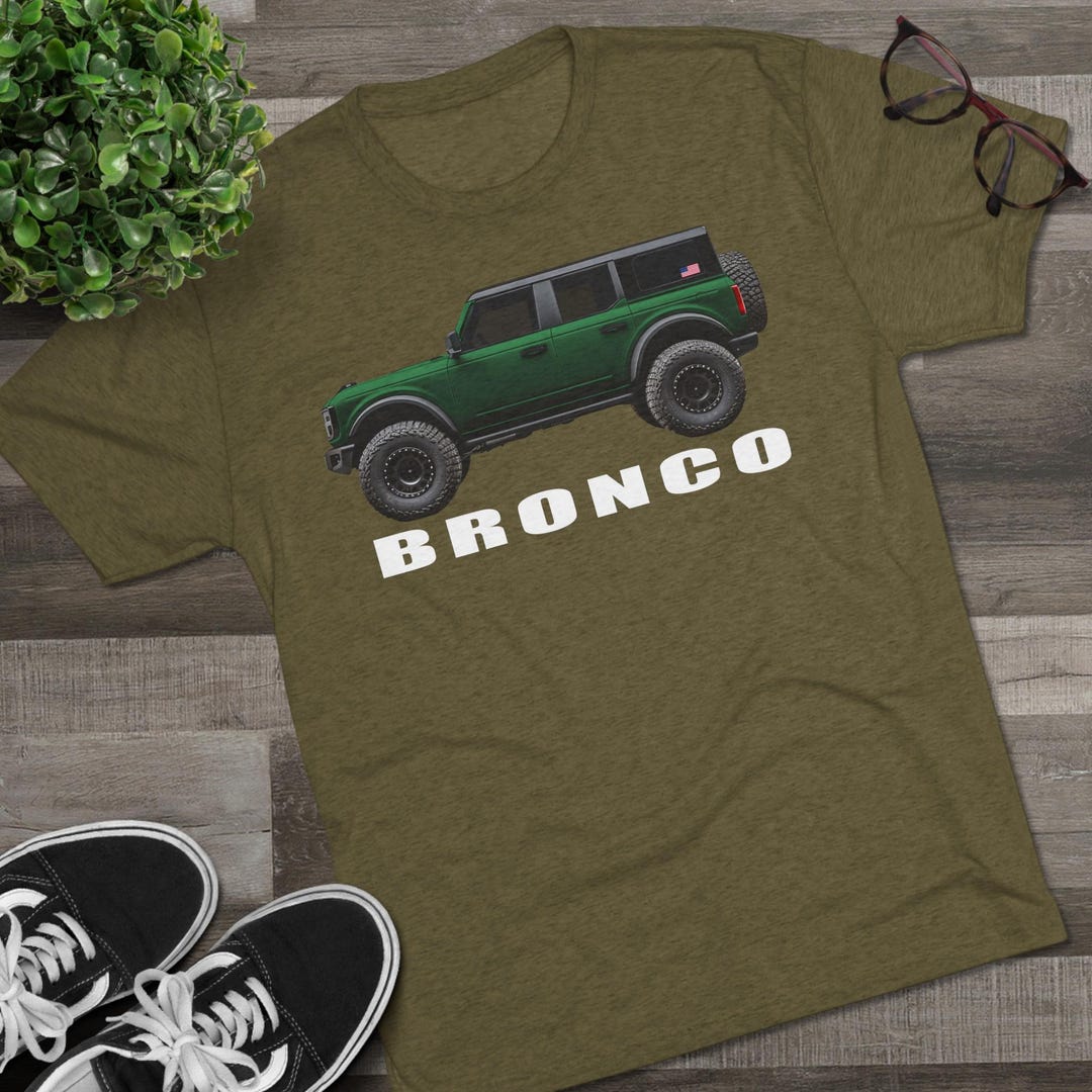 Ford Bronco Shirt, Bronco Paint Color, Eruption Green Metallic - Etsy