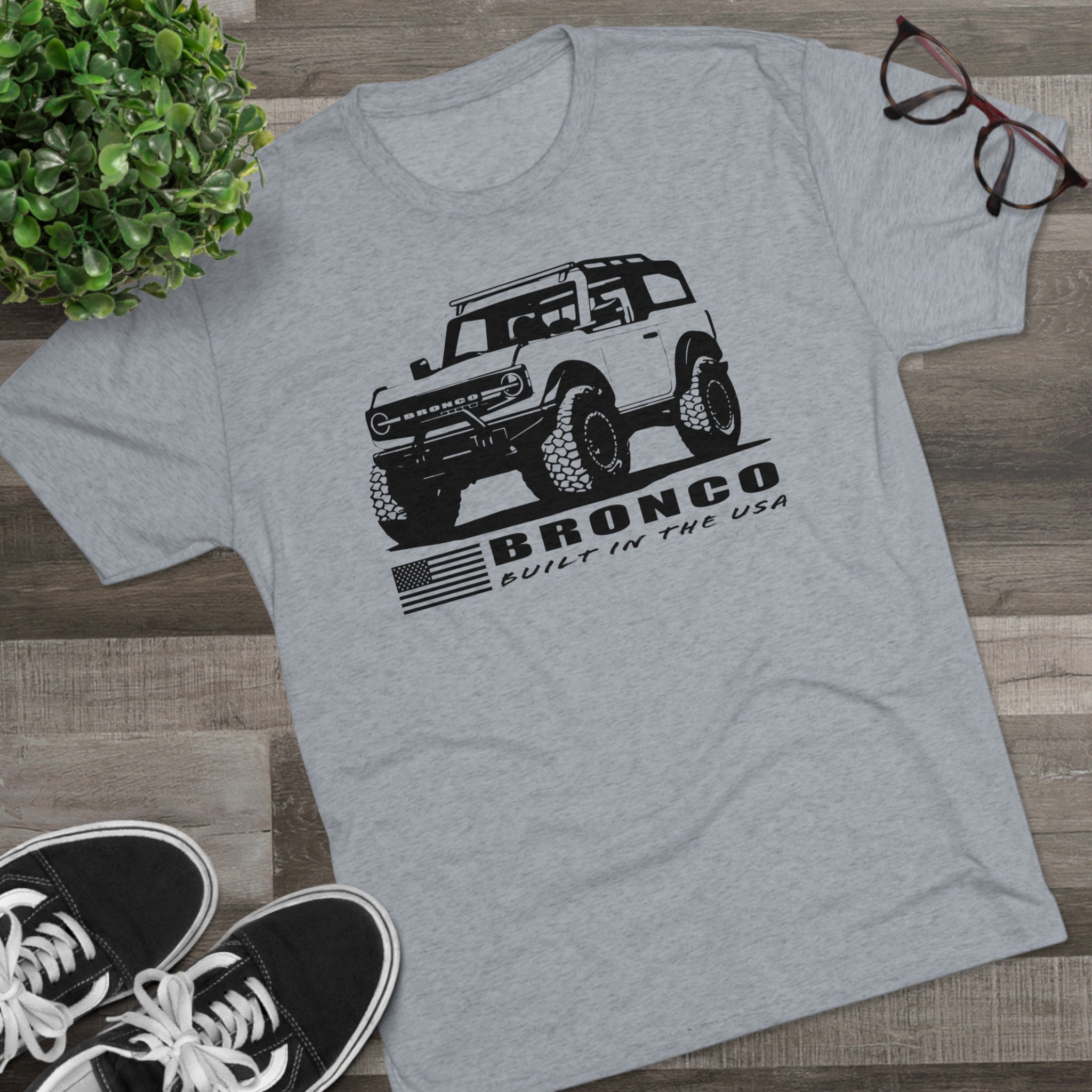 Ford Bronco Shirt Built in the USA Short Sleeve - Etsy