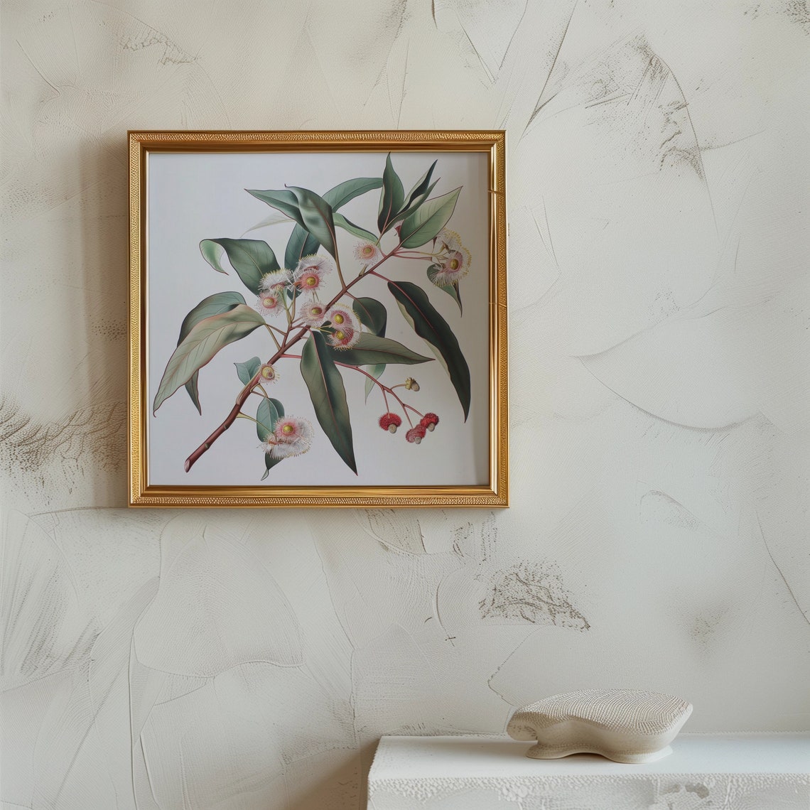 Vintage Eucalyptus Print Australian Gum Tree Eucalyptus Digital ...