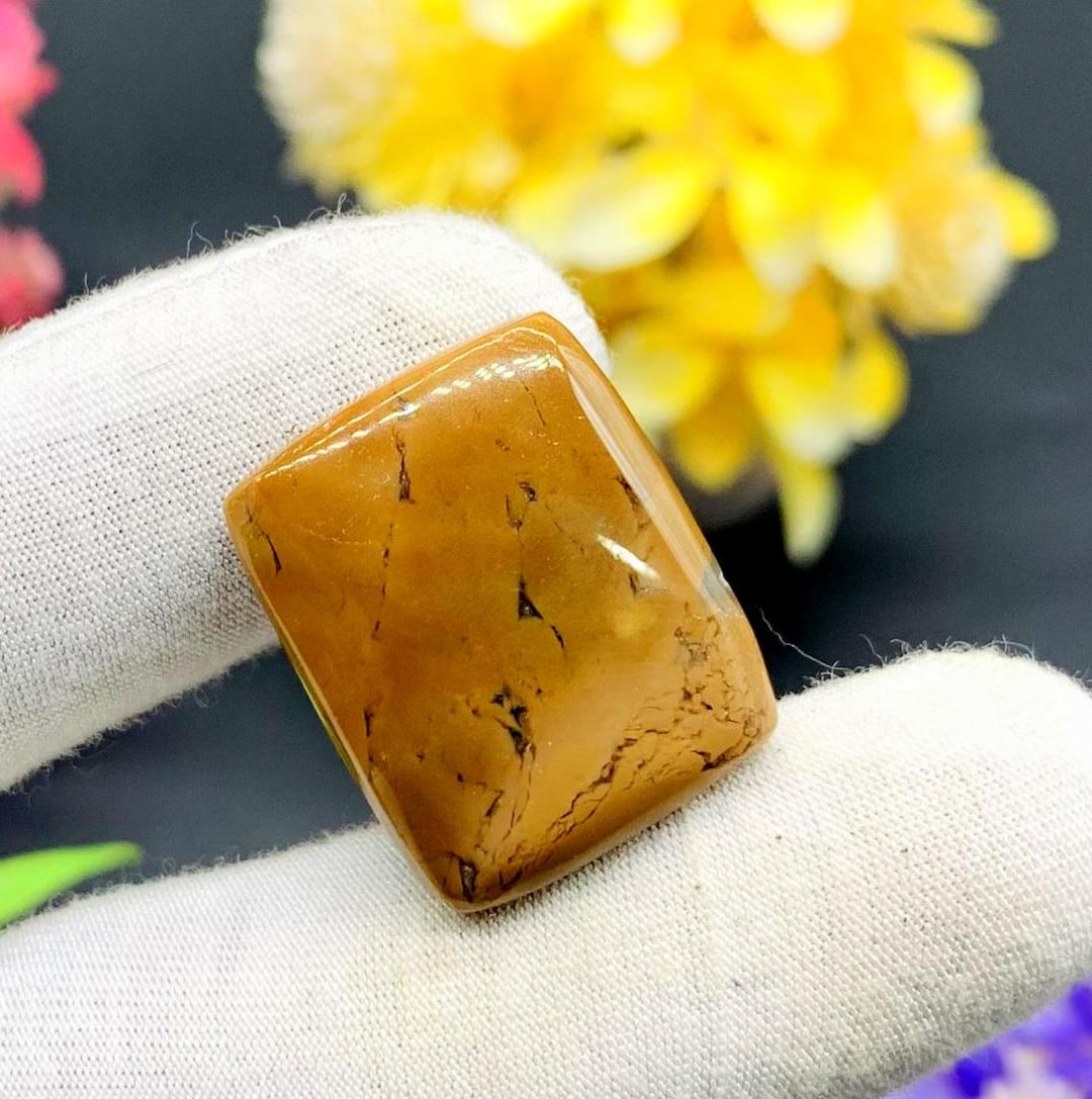 Brecciated Jasper Gemstone, Cushion Shape Jasper Smooth Polished ...
