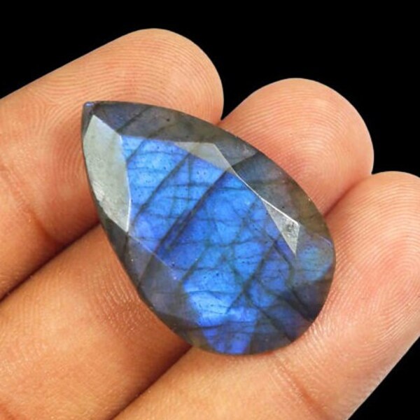 Blue Fire Stone - Etsy