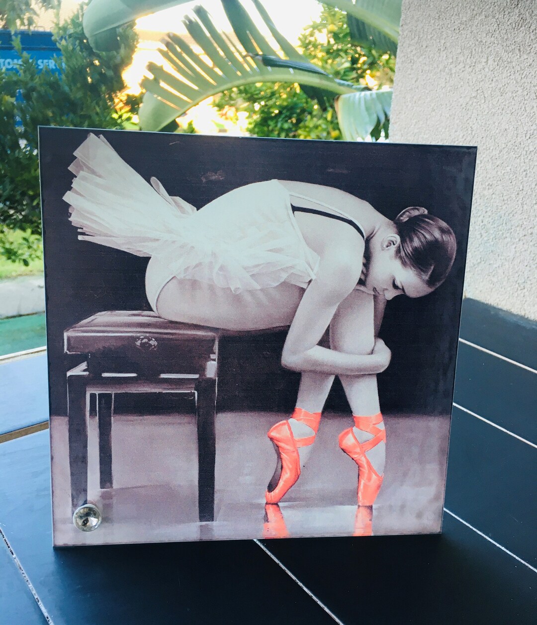 Futuristic Women Glass Tile Glass Photo Tile Photo Plaque - Etsy