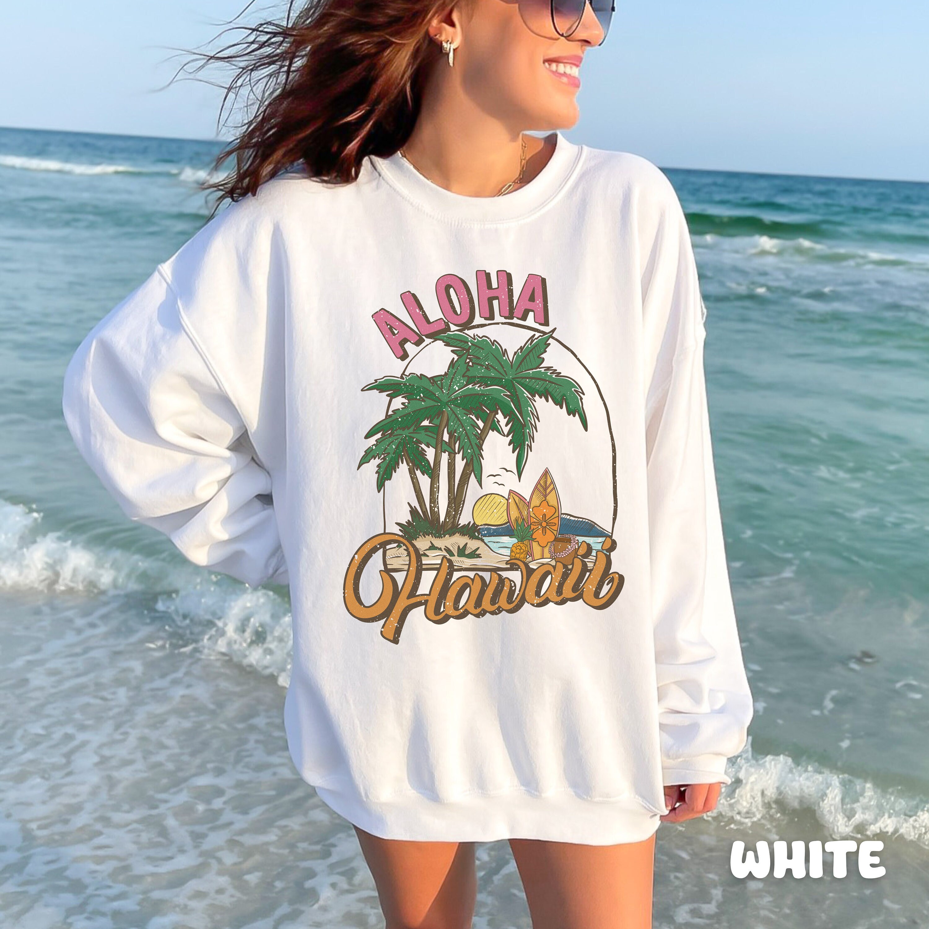 Hawaii Sweatshirt, Hawaii Crewneck, Maui Sweatshirt, Hawaiian ...