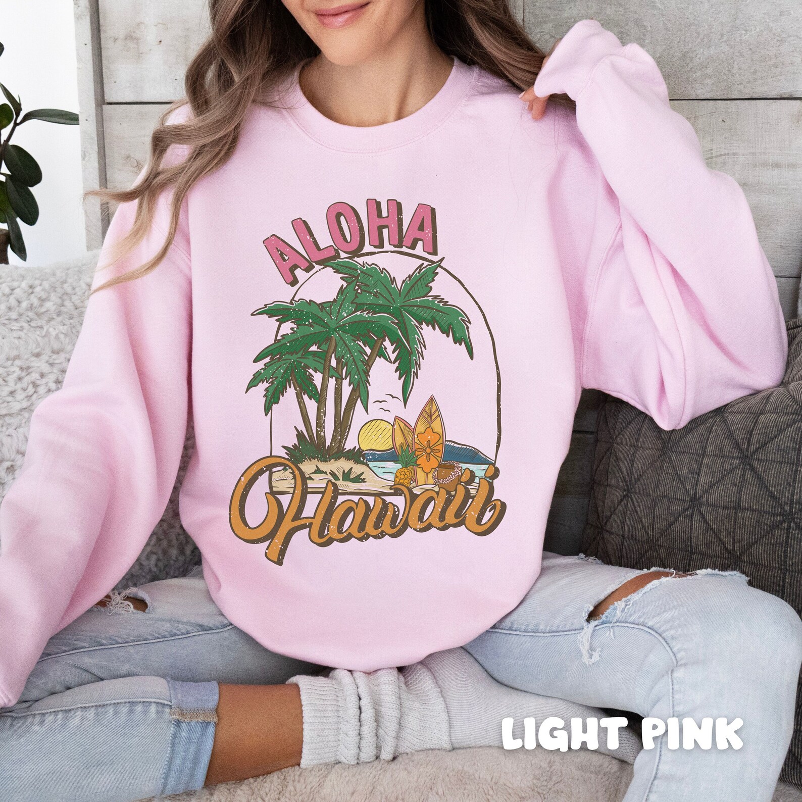 Hawaii Sweatshirt, Hawaii Crewneck, Maui Sweatshirt, Hawaiian ...