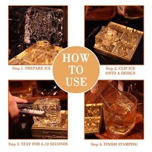 Personalized Ice Cube Plate, Ice Cube Tray Custom, Custom Ice Stamp for ...