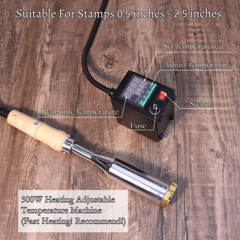 Custom Wood Burning Stamp, Custom Logo Wood Branding Iron, Wedding ...